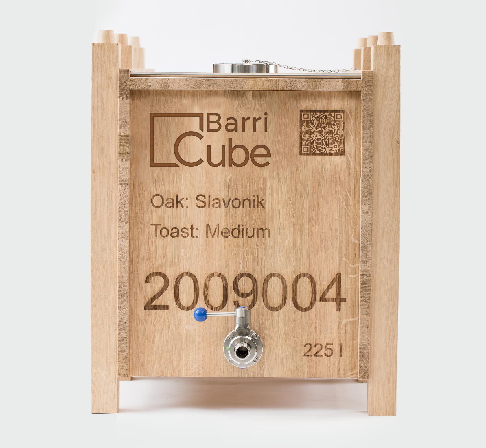 Cubic wine-barrels by Barricube